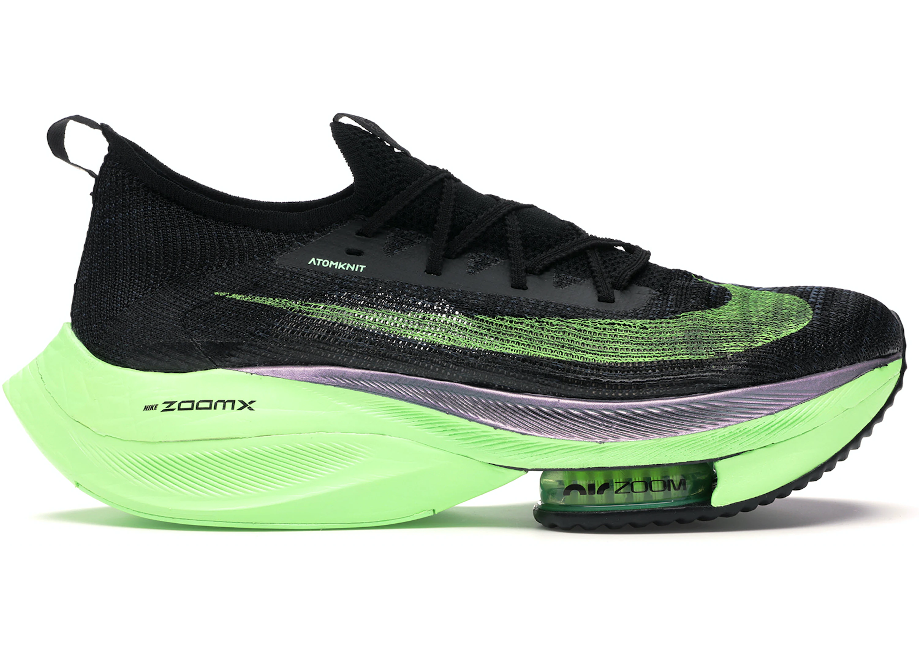 Nike Air Zoom Alphafly Next% Black Electric Green