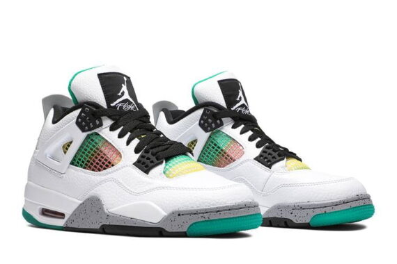 Jordan 4 Retro Lucid Green Rasta